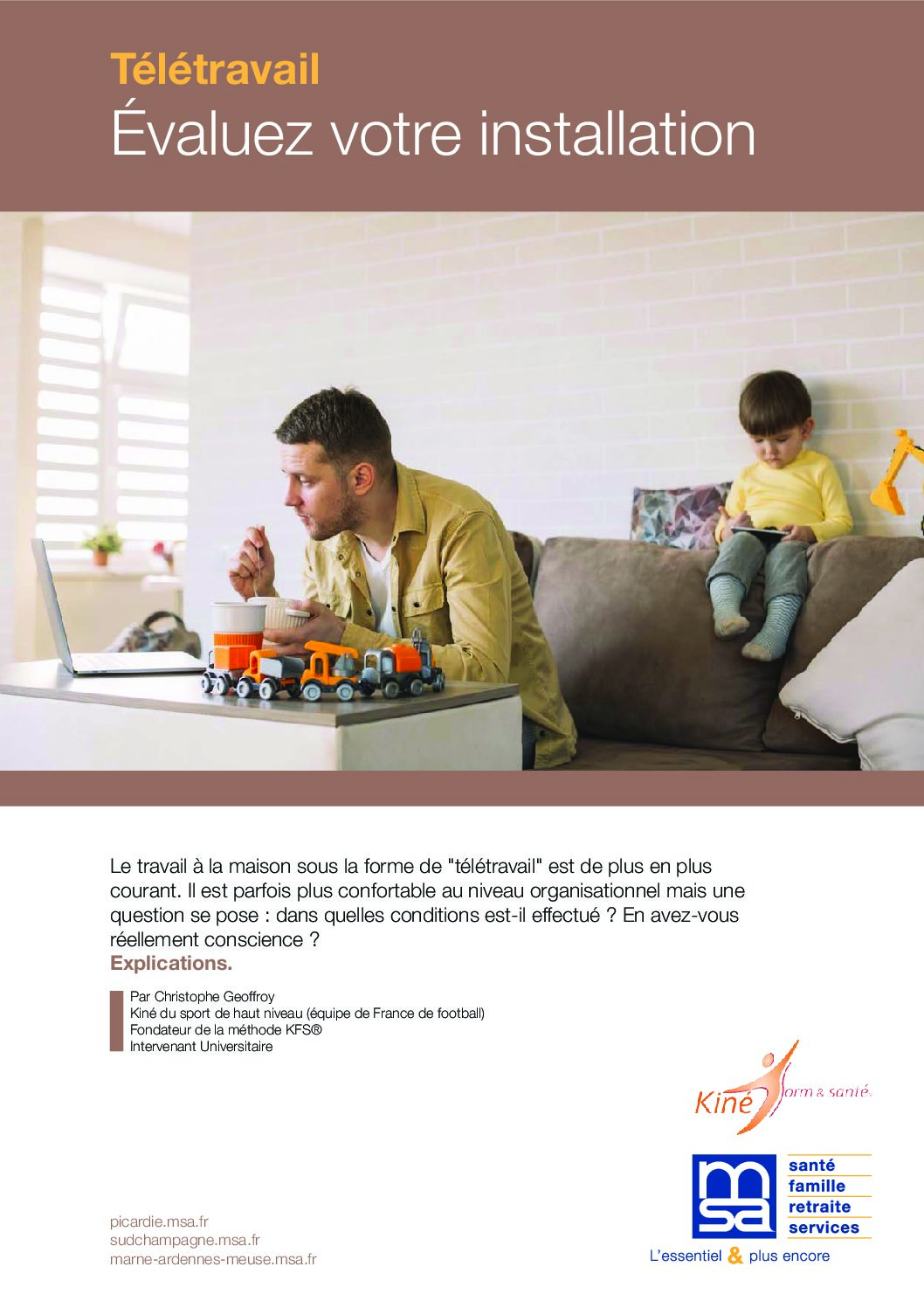 MSA – Santé Sécurité en Agriculture - Télétravail : évaluez votre ...